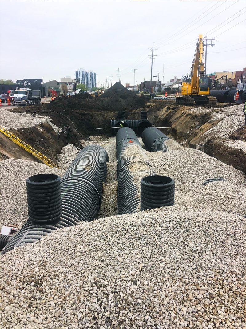 Sewer and Water | ALAMP Road Builders